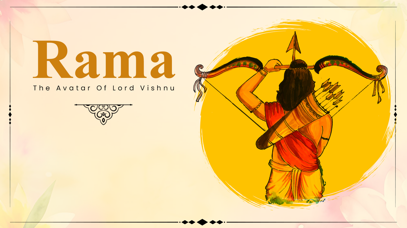 Rama - The Avatar Of Lord Vishnu – Vedansh Craft