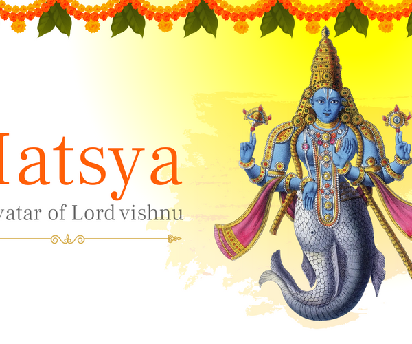Matsya Avatar - The Fish Avatar of Lord Vishnu – Vedansh Craft