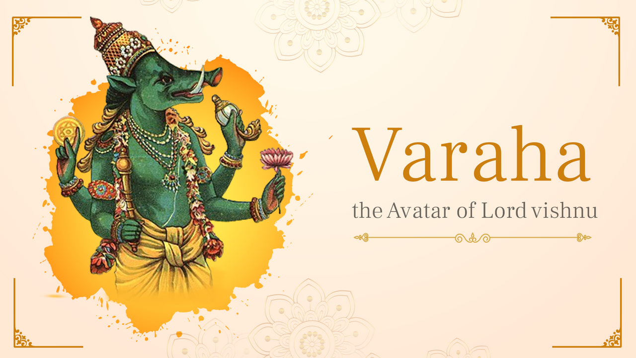 Varaha Avatar: The Boar Avatar of Lord Vishnu – Vedansh Craft
