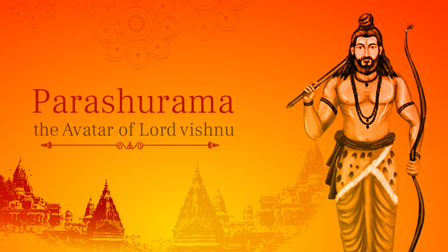 Parashurama: The Avatar Of Lord Vishnu – Vedansh Craft