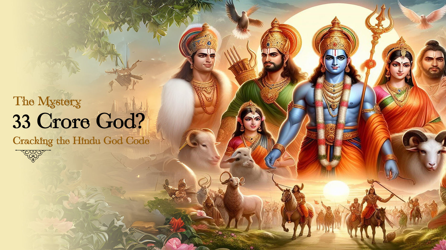 The Mystery 33 Crore? Cracking the Hindu God Code – Vedansh Craft