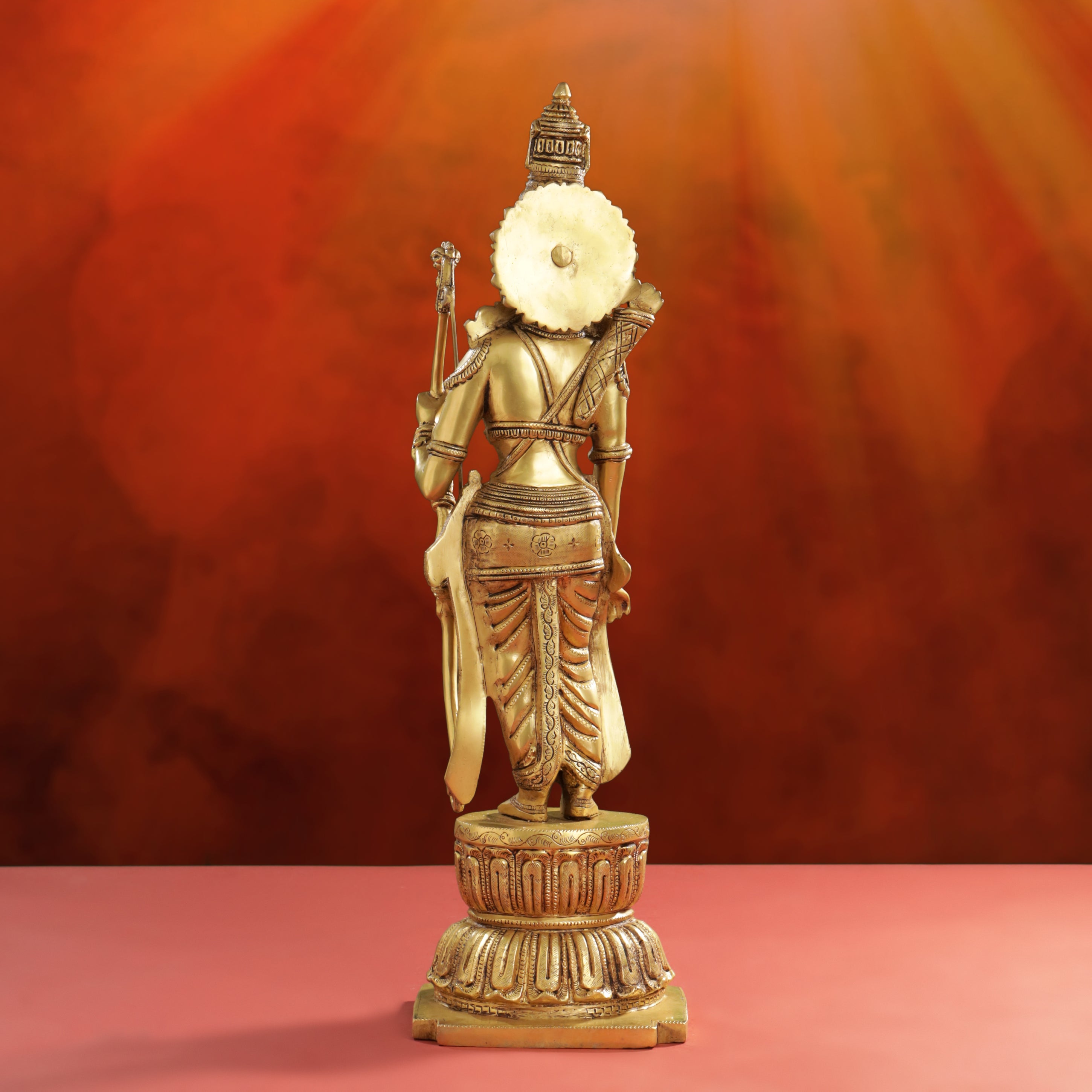 Brass Lord Ram Standing Statue (24.5 Inch) – Vedansh Craft