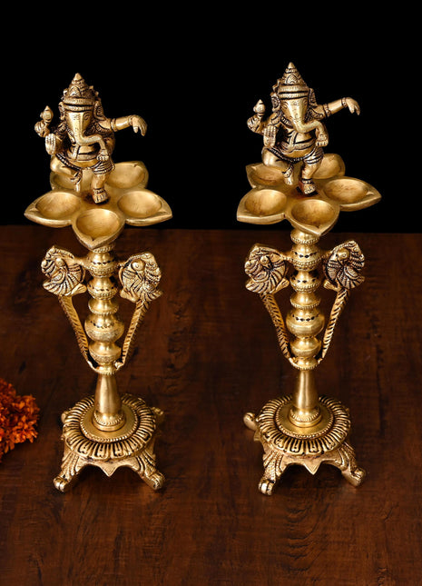 Shop Best Brass Samai/Lamps Online at Vedanshcraft – Vedansh Craft