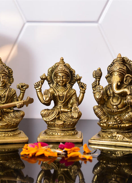 Buy Brass Ganesha Idols and Statues Online - Vedansh Craft